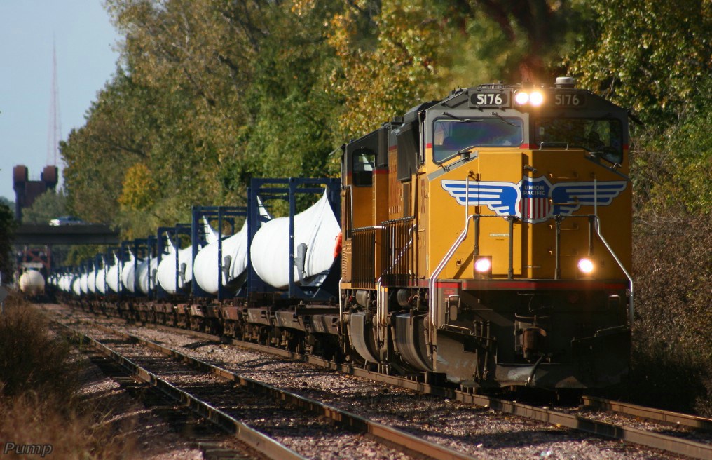Northbound UP Special Train